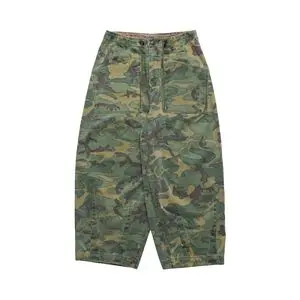 Needles Reversible H.d. Pants 'camo - Green