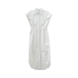 Alexander McQueen Cotton Shirt Dress