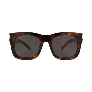 Saint Laurent Square-frame Recycled Acetate Sunglasses 'havana/black - Brown