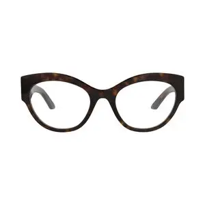 Alexander McQueen Cat Eye-frame Recycled Acetate Optical Frames 'havana/transparent - Brown