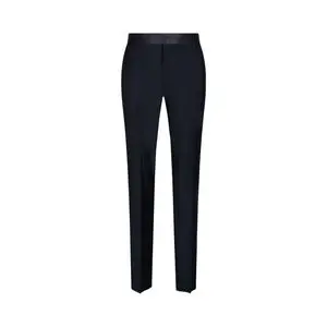 Givenchy Slim-fit Tailored Pants In Wool And Mohair - Blue