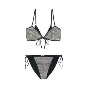 Balenciaga Crystal Embellished Bikini Set