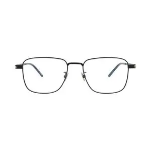 Saint Laurent Square-frame Metal Optical Frames /transparent - Black