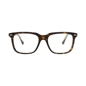 Gucci Square-frame Acetate Optical Frames 'havana/transparent - Brown