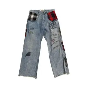 SATOSHI NAKAMOTO Nessa Pant Denim - Blue