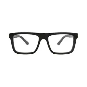 Gucci Square-frame Recycled Acetate Optical Frames /transparent - Black