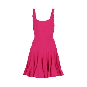 Alexander McQueen Sleeveless Ruffle Dress