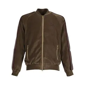 Needles Rib Collar Track Jacket 'taupe - Tan