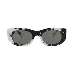 Gucci Round-frame Recycled Acetate Sunglasses /grey - Black