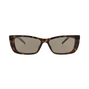 Gucci Cat Eye-frame Injection Sunglasses 'havana/grey - Brown