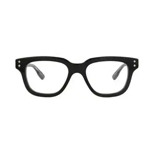 Gucci Square-frame Acetate Optical Frames /transparent - Black