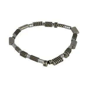 SALVATORE FERRAGAMO Small Industrial Bead Bracelet 'silver'
