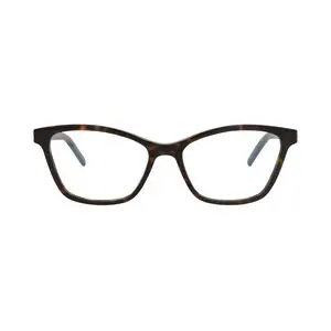 Saint Laurent Cat Eye-frame Recycled Acetate Optical Frames 'havana/transparent - Brown