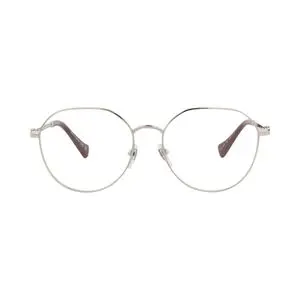 Gucci Round-frame Metal Optical Frames /transparent - Silver