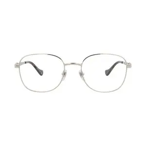 Gucci Round-frame Metal Optical Frames /transparent - Silver