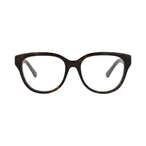 Chloé Cat Eye-frame Recycled Acetate Optical Frames 'havana/transparent - Brown