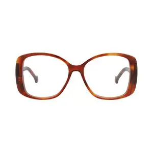 Gucci Round-frame Acetate Optical Frames 'havana/transparent - Brown