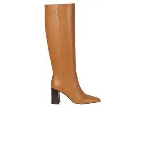FERRAGAMO Wmns Mailys 85 Knee-high Boot 'rust