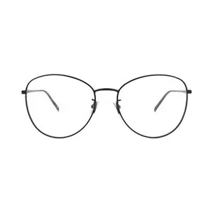 Saint Laurent Cat Eye-frame Metal Optical Frames /transparent - Black