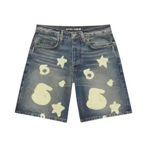 SP5DER Indigo Beluga Denim Short - Blue