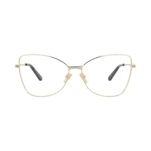 Balenciaga Cat Eye-frame Metal Optical Frames /transparent - Gold