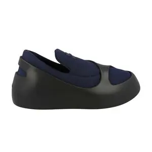 FERRAGAMO Lunar Paneled Slip-on Sneaker - Blue