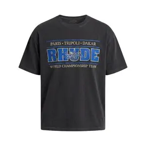 Rhude Chrono Tee /blue - Black