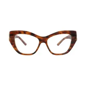 Balenciaga Cat Eye-frame Recycled Acetate Optical Frames 'havana/transparent - Brown