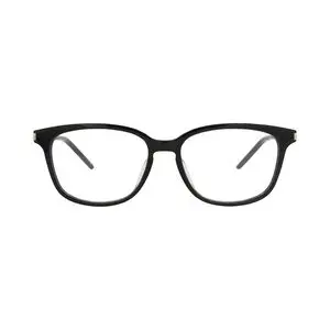 Saint Laurent Square-frame Recycled Acetate Optical Frames /silver/transparent - Black