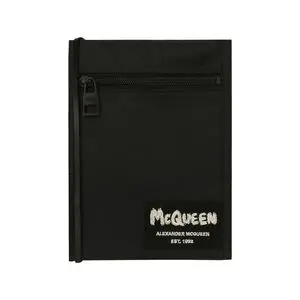 Alexander McQueen Logo Patch Crossbody Pouch