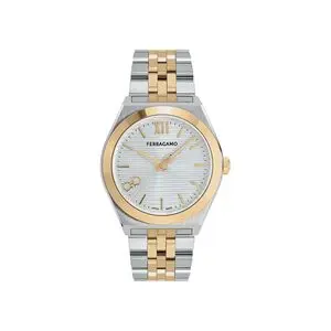FERRAGAMO Vega New Bracelet Watch 'two Tone - Multicolor