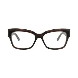 Balenciaga Square-frame Recycled Acetate Optical Frames 'havana/transparent - Brown