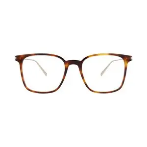 Saint Laurent Square-frame Recycled Acetate Optical Frames 'havana/gold/transparent - Brown