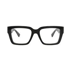Bottega Veneta Square-frame Recycled Acetate Optical Frames /transparent - Black