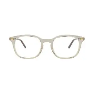 Gucci Square-frame Acetate Optical Frames /gold/transparent - Grey