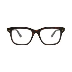Gucci Square-frame Recycled Acetate Optical Frames 'havana/transparent - Brown