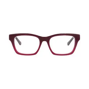 Chloé Square-frame Recycled Acetate Optical Frames 'burgundy/violet/transparent - Red
