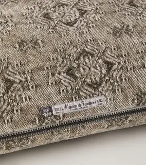 MAISON DE VACANCES Cotton-blend Jacquard Cushion