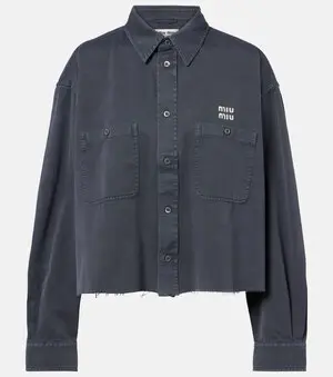 Miu Miu Boxy Shirts For Women