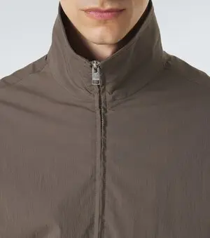 FRAME Cotton-blend Zip-up Jacket