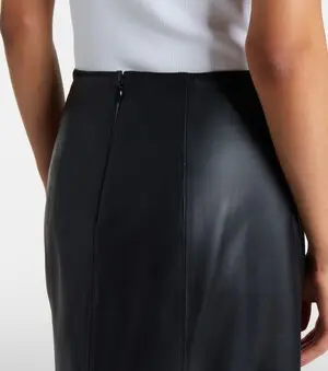 Vince Leather Pencil Skirt