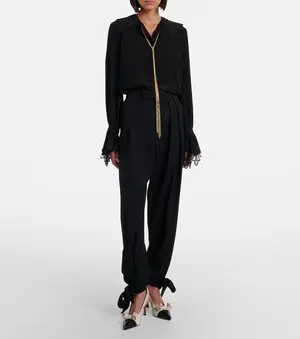 Chloé Virgin Wool Balloon Pants