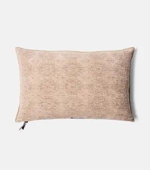 MAISON DE VACANCES Cotton-blend Jacquard Cushion
