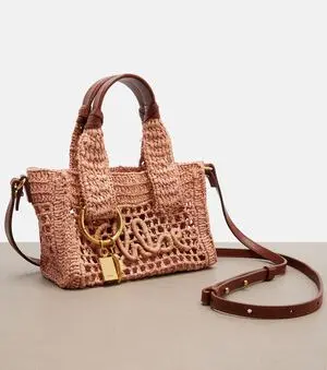 Chloé Raffia Top-handle Bag