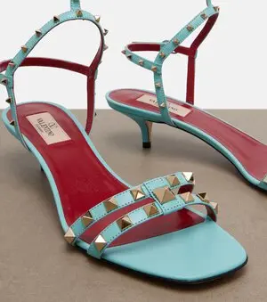Valentino Garavani Rockstud Leather Sandals