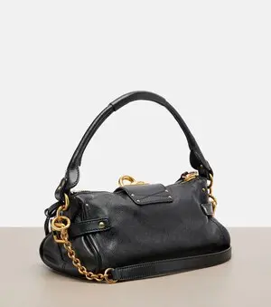 Chloé Paddington Small Leather Shoulder Bag - Black