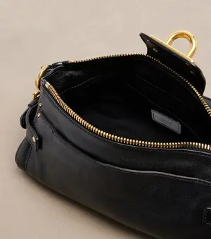 Chloé Paddington Small Leather Shoulder Bag - Black
