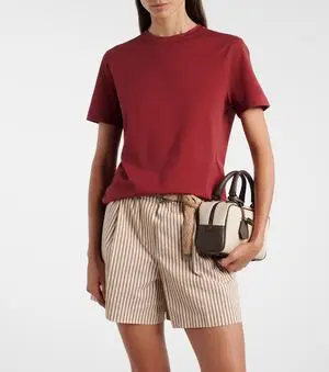 Brunello Cucinelli Monili Cotton Jersey T-shirt