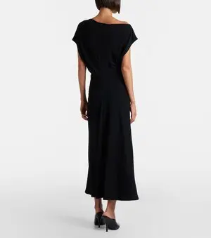 Vince One-shoulder Midi Dress