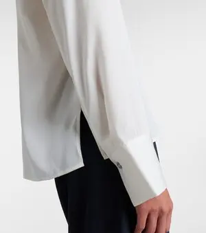 Vince Silk-blend Blouse
